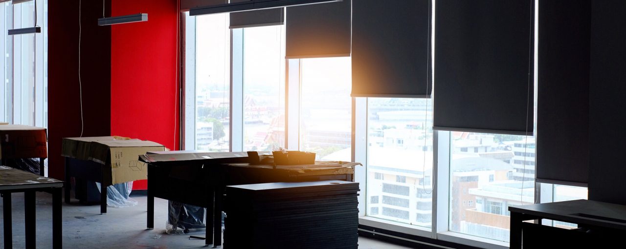 Electric Blackout Blinds - Motorised Blackout Blinds | UKRS