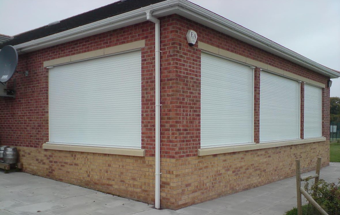 ALU-LNTL In Built Roller Shutter With Lintel | UK Roller Shutters