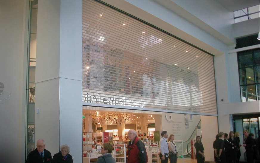 Clear Roller Shutters For Transparency (UKTPS01) | UKRS