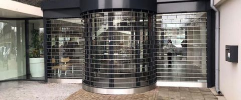 Curved Shutters | UK Roller Shutters