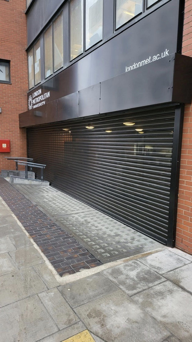 London Metropolitan University | UK Roller Shutters
